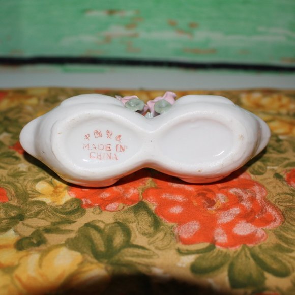 DOUBLE SWAN FIGURINE | Other | Vintagedouble Swan Figurine With Tiny ...